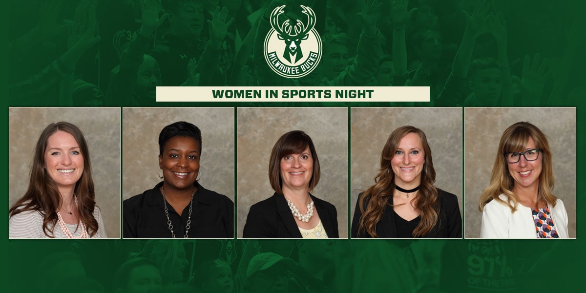 Bucks To Hold Inaugural 'Women In Sports' Night | Milwaukee Bucks