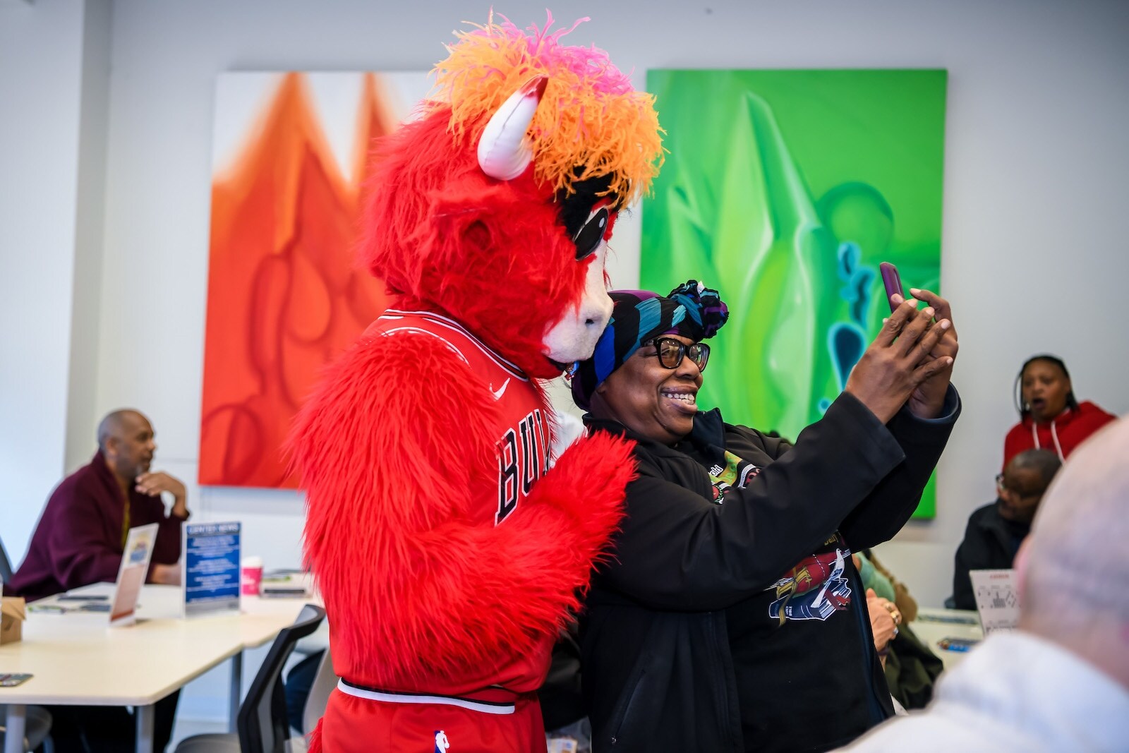 Bulls Host Bingo at Center on Halsted Photo Gallery | NBA.com