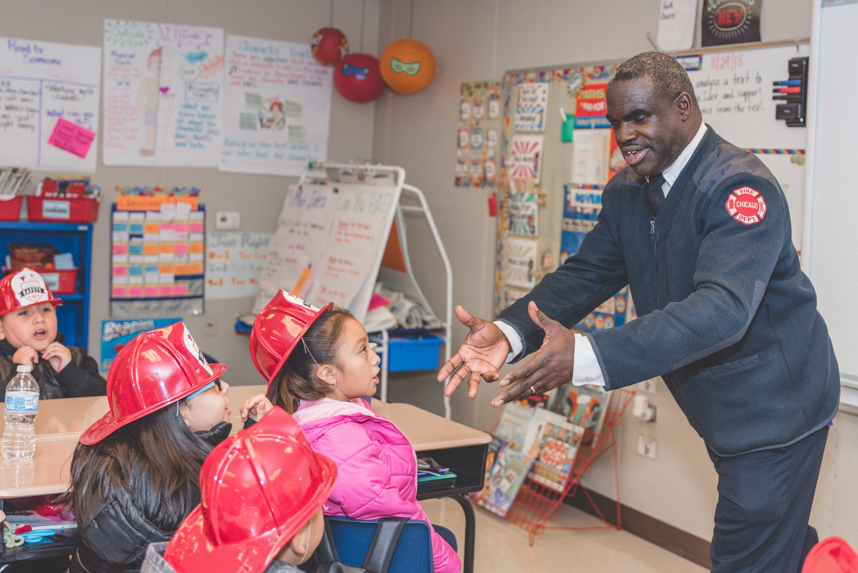 Bulls and First Alert Team Up to Teach Students Fire Safety | Chicago Bulls