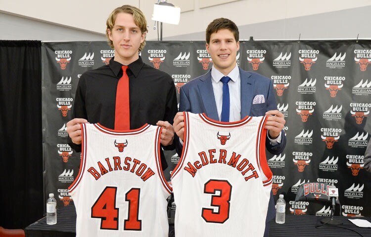 Bulls introduce McDermott and Bairstow Photo Gallery | NBA.com