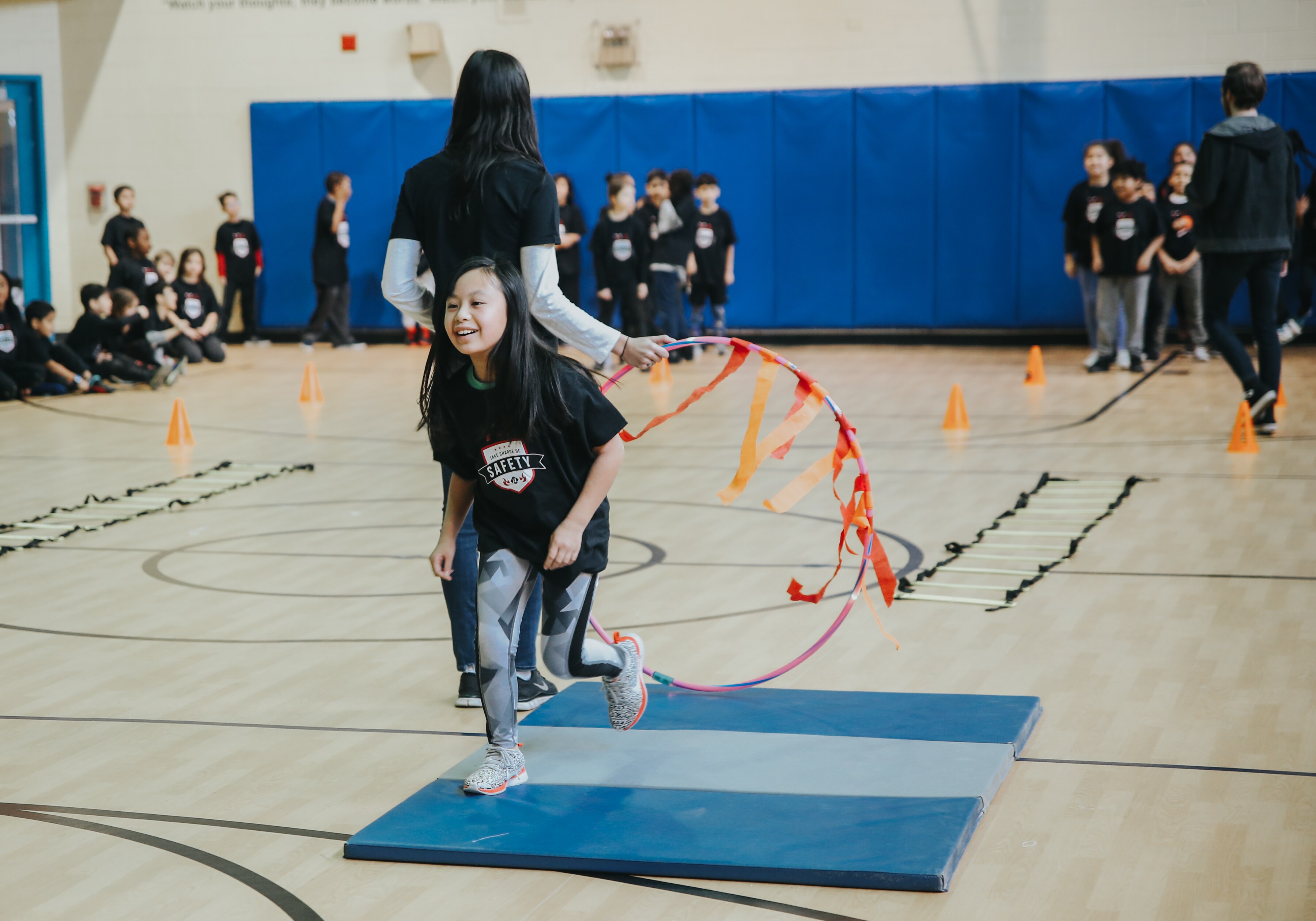 Bulls and First Alert Team Up To Teach Students Fire Safety Photo ...