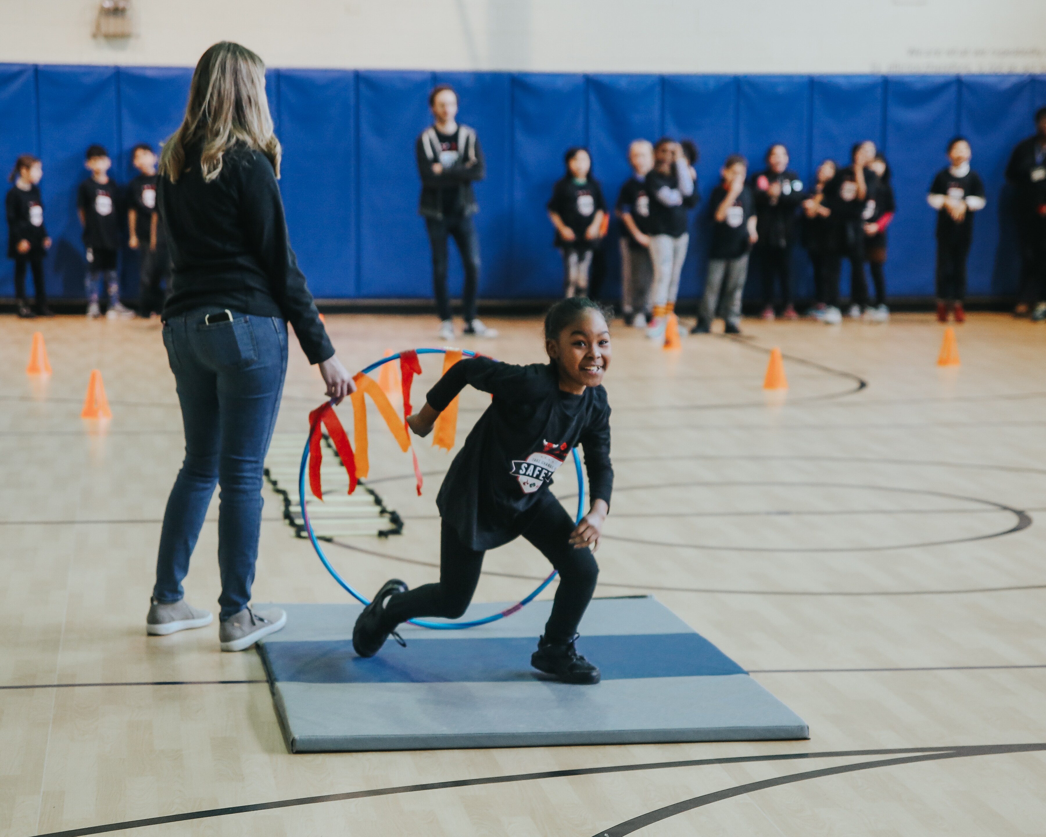 Bulls and First Alert Team Up To Teach Students Fire Safety Photo ...