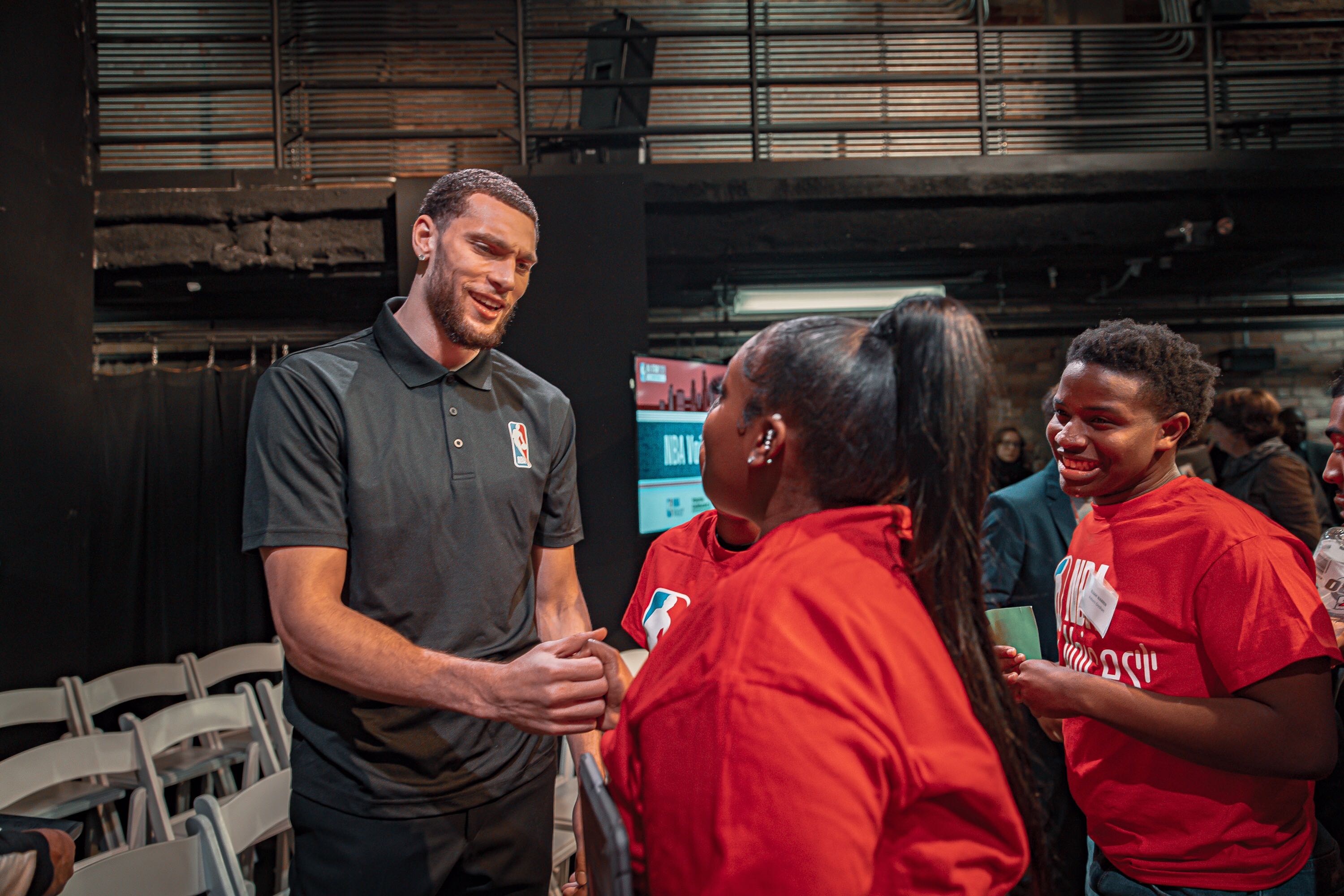 Photo Gallery: Zach LaVine attends NBA Voices Youth Summit Photo ...