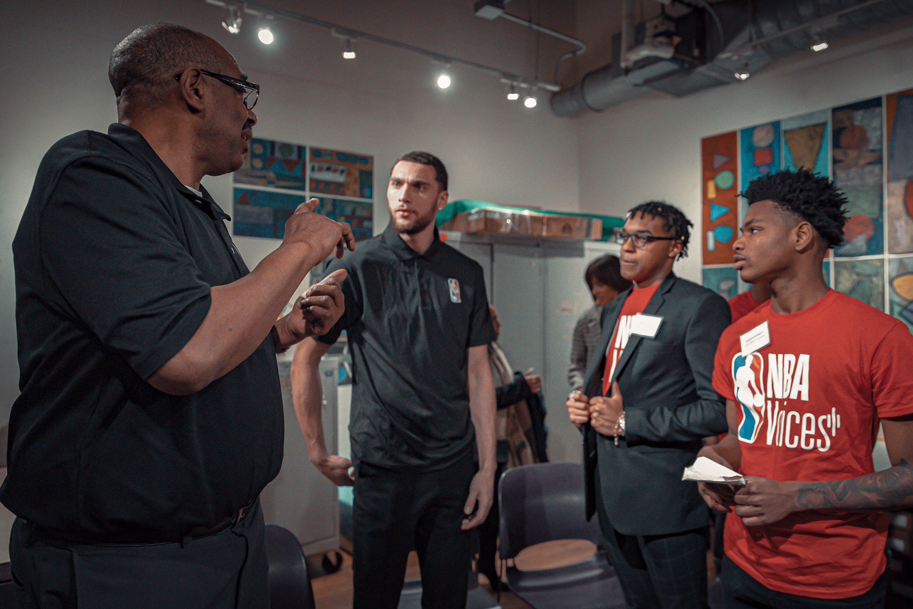 Photo Gallery: Zach LaVine attends NBA Voices Youth Summit Photo ...