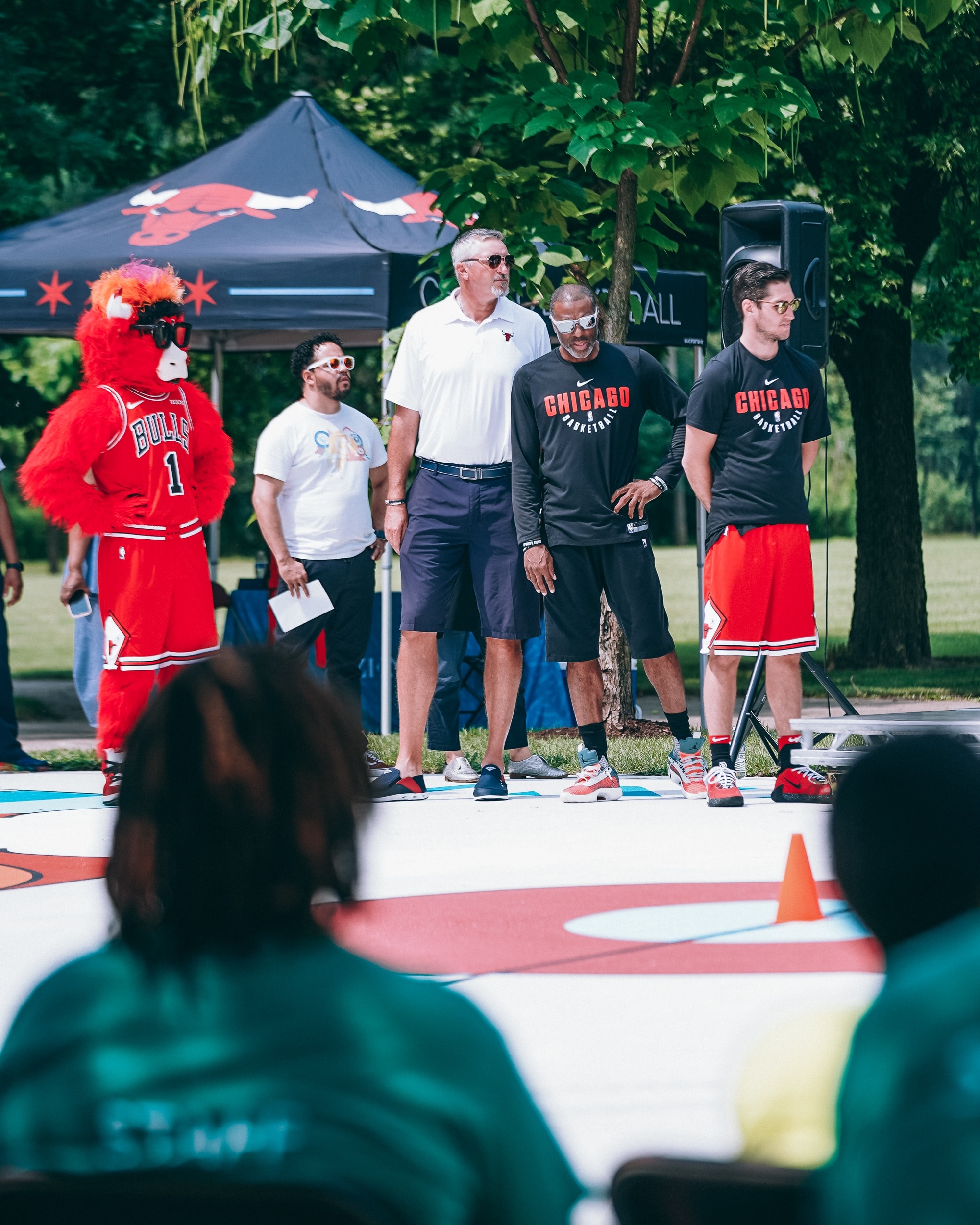 Bulls x Zenni x Chicago Park District Court Refurbishment Photo Gallery ...
