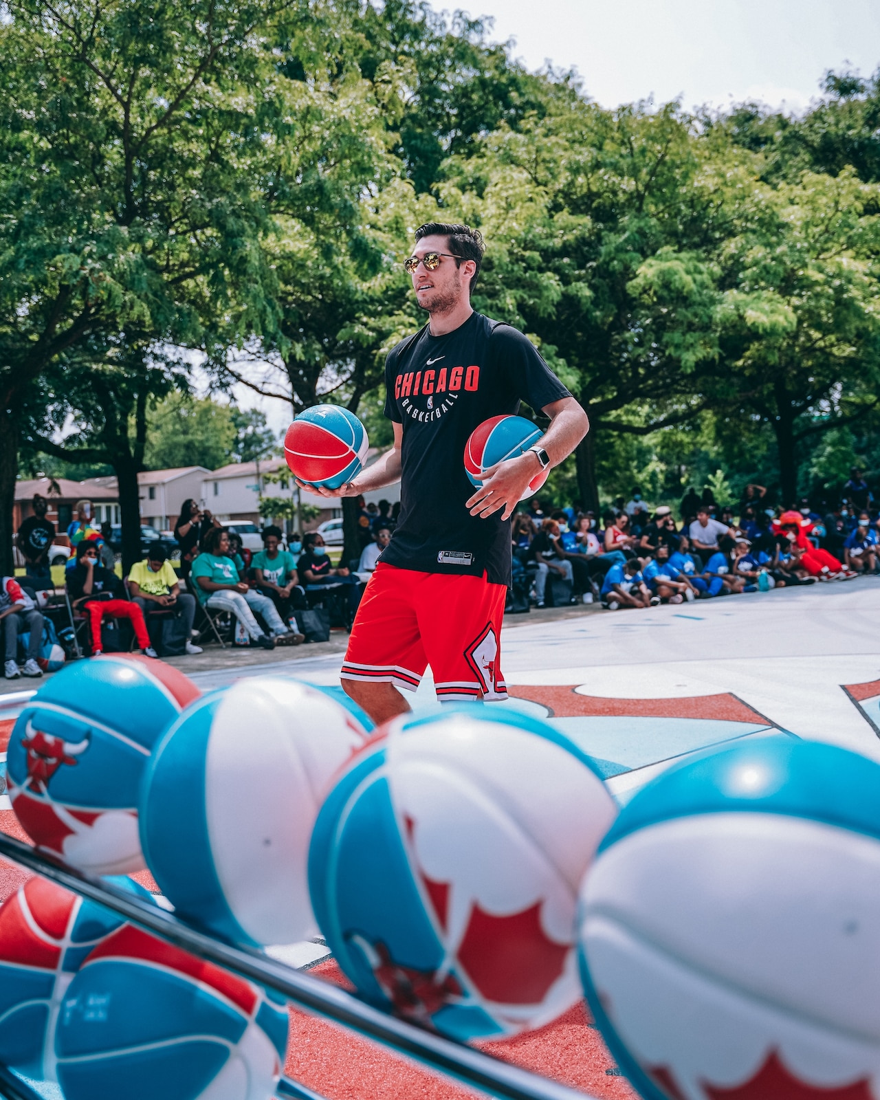 Bulls x Zenni x Chicago Park District Court Refurbishment | Chicago Bulls