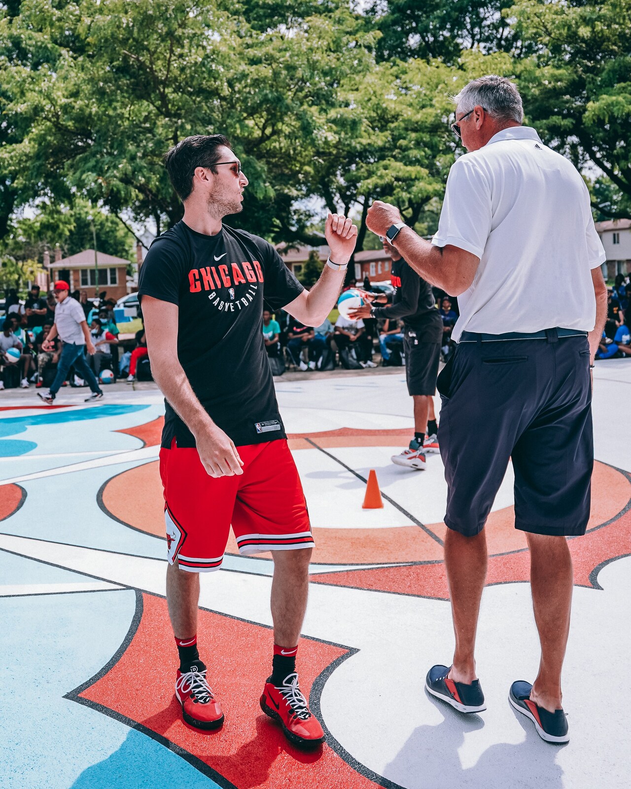 Bulls x Zenni x Chicago Park District Court Refurbishment | Chicago Bulls