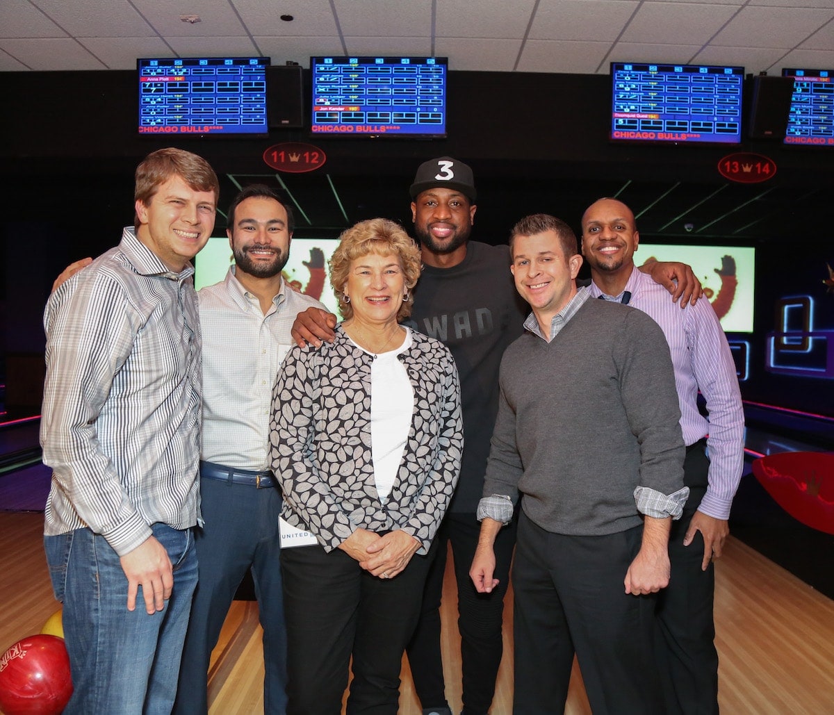 Chicago Bulls Bowling Party Brings Together Players and Corporate ...