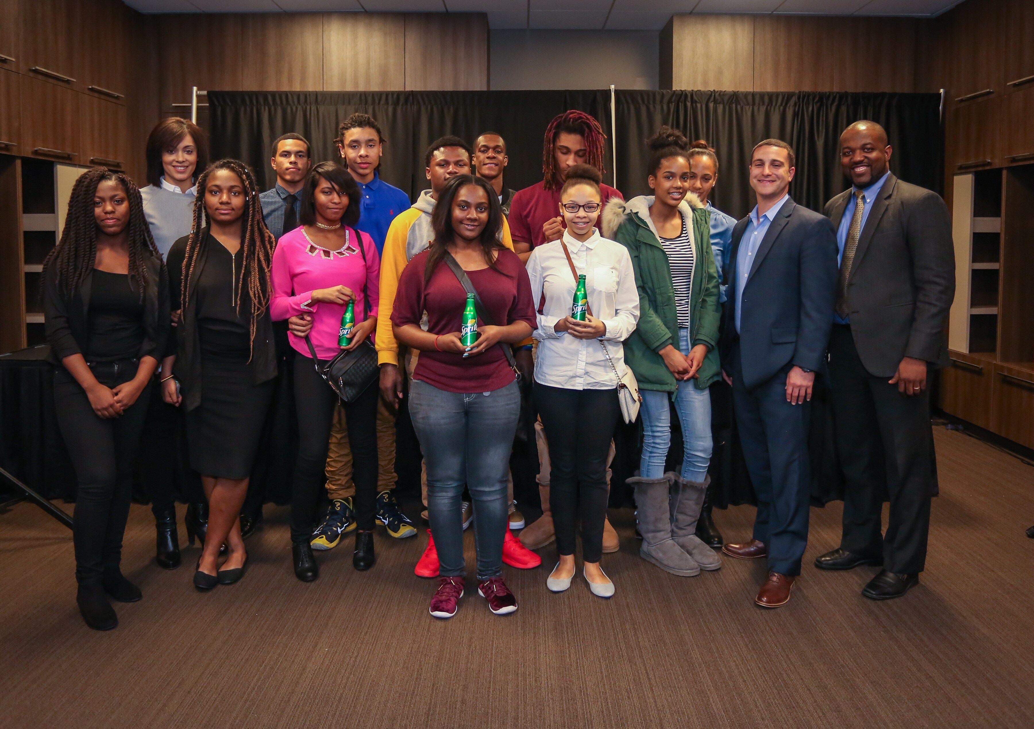THE BULLS HOST STUDENTS FOR SPRITE MVP PANEL AND GAME Photo Gallery