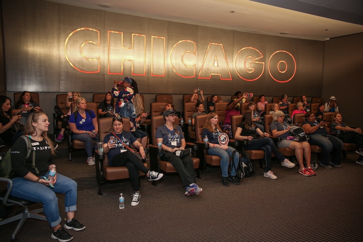 CHICAGO BULLS HOST TAPS FOR EXCLUSIVE TOUR | Chicago Bulls