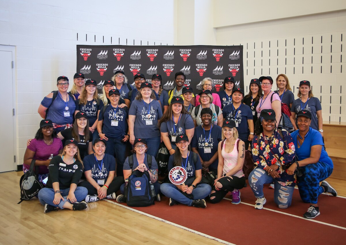 CHICAGO BULLS HOST TAPS FOR EXCLUSIVE TOUR | Chicago Bulls