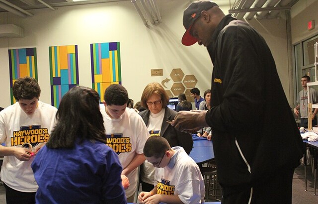 Haywood and Students Participate in Math Hoops - Jan. 22 Photo Gallery ...