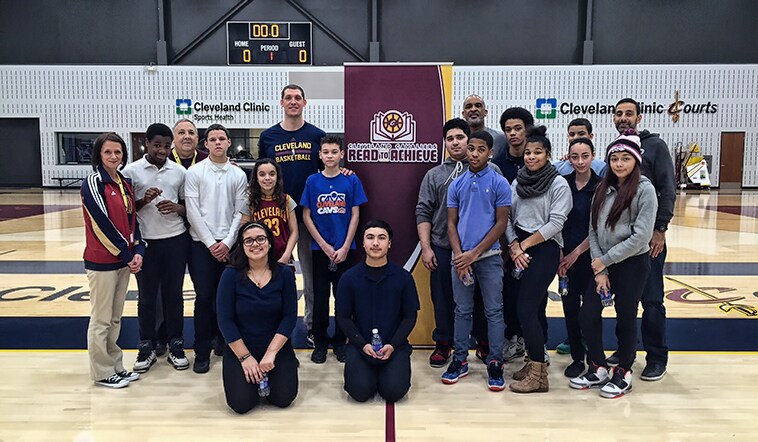 Cavs Host Read to Achieve Event with Constellation Schools’ Stockyard ...