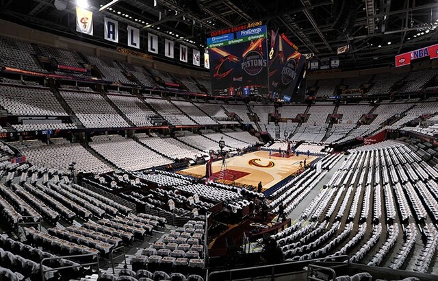 Game 1: Cleveland Cavaliers vs. Detroit Pistons - April 17, 2016 Photo ...