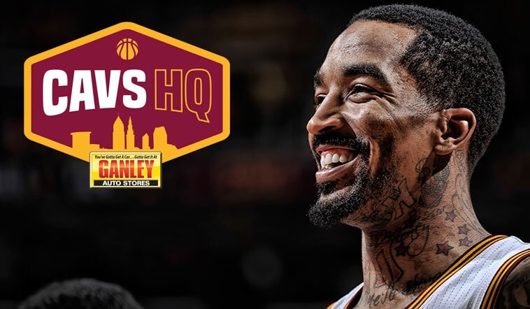 J.R. Smith Joins CavsHQ | Cleveland Cavaliers