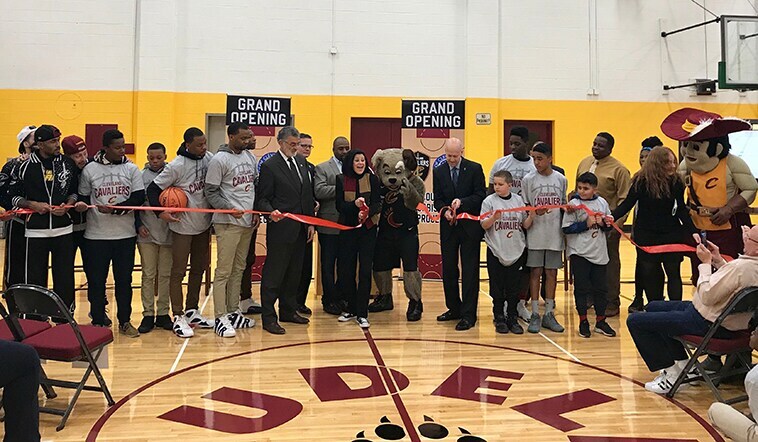 Cavs Unveil First Refurbished Court | Cleveland Cavaliers