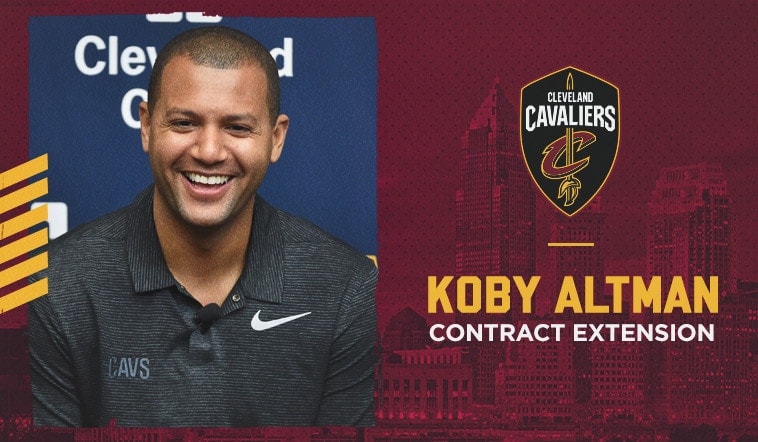 General Manager Koby Altman Signs Long-Term Contract Extension ...