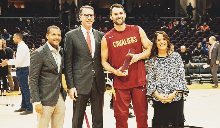 Love Receives NBA Cares Community Assist Award | NBA.com