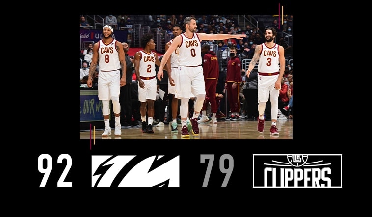 Wine & Gold Go Wire-to-Wire in L.A. | Cleveland Cavaliers