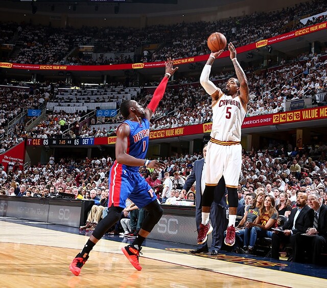 Game 1: Cleveland Cavaliers vs. Detroit Pistons - April 17, 2016 Photo ...