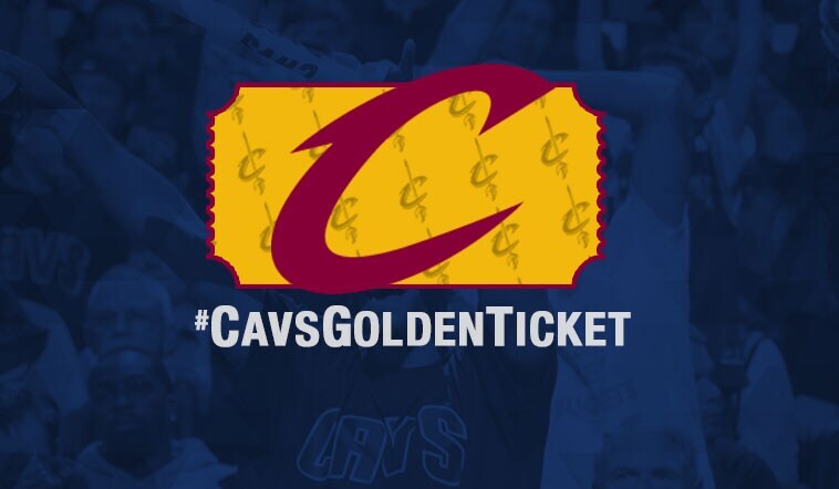 Social Savvy Fans Invited to Join Cavs Golden Ticket Sweepstakes ...