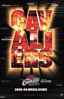 2008-09 Cleveland Cavaliers Media Guide | Cleveland Cavaliers