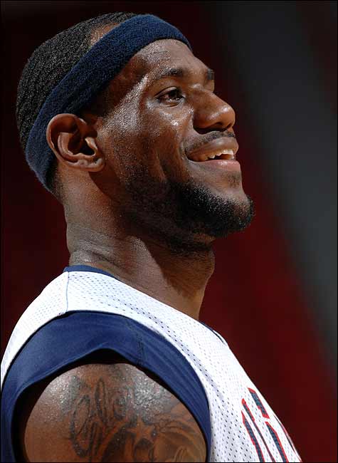 Cavaliers: LeBron at Team USA Training Camp | Cleveland Cavaliers