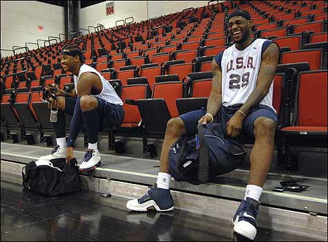Cavaliers: LeBron at Team USA Training Camp | Cleveland Cavaliers