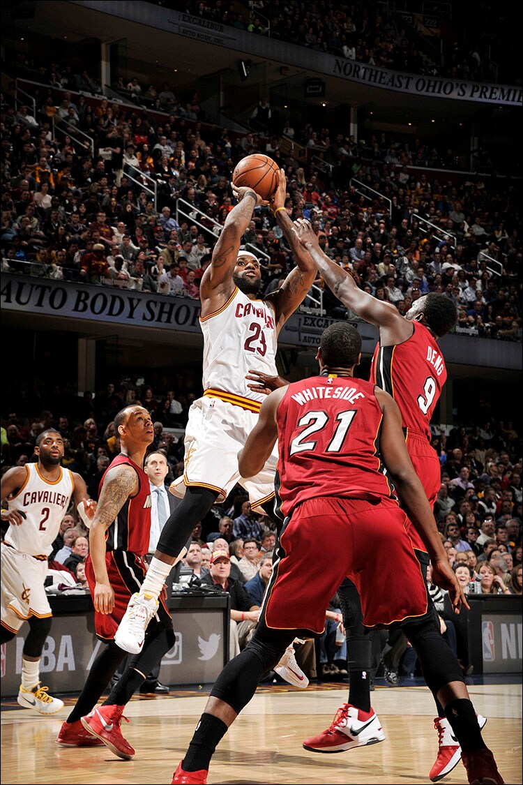 Cavaliers vs. Miami Heat - February 11, 2015 Photo Gallery | NBA.com