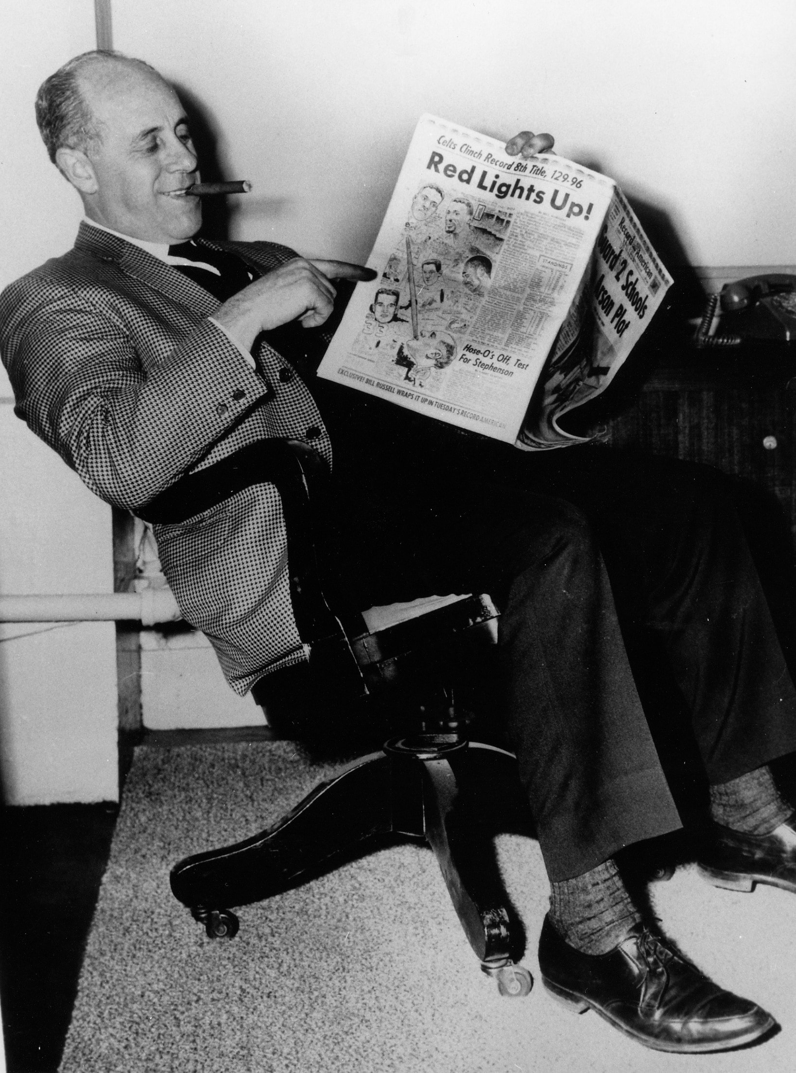 Happy Birthday Red Auerbach | Boston Celtics