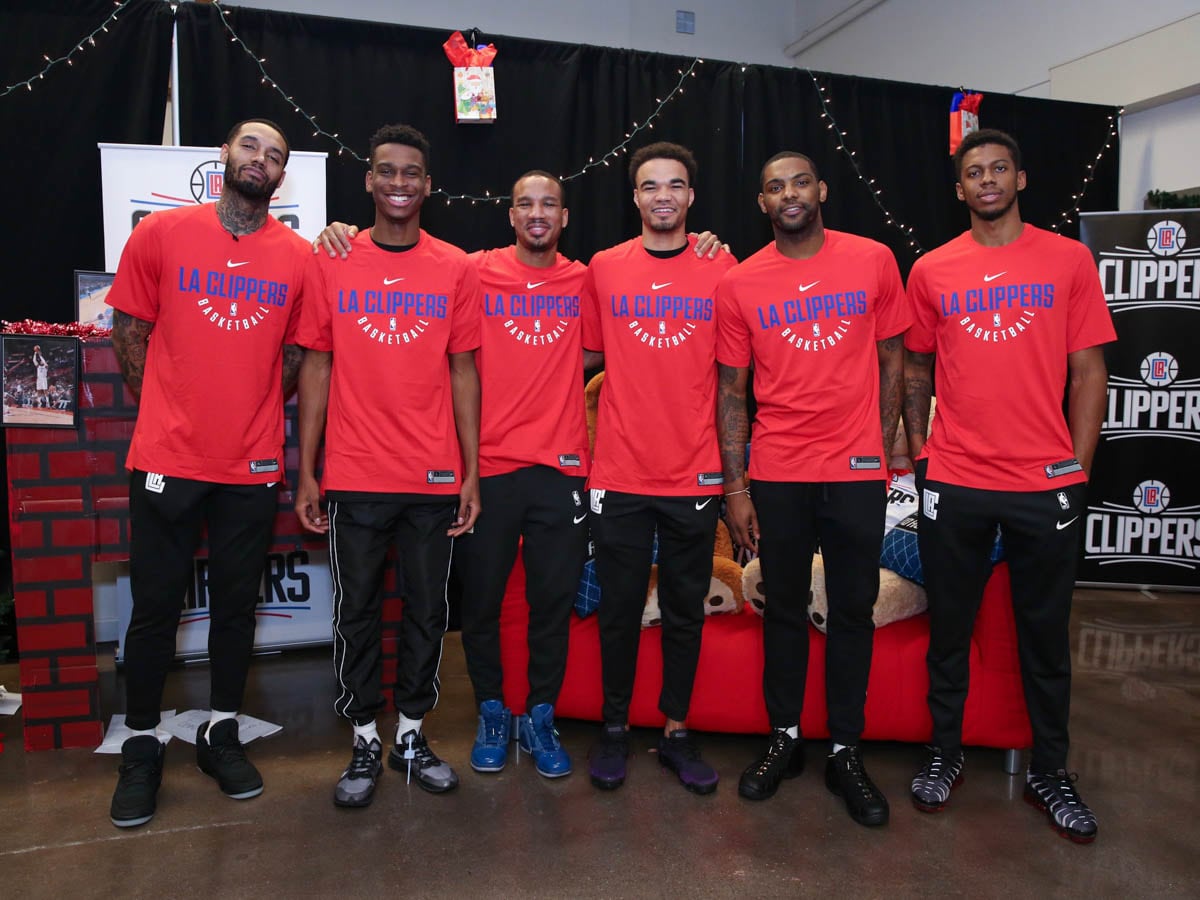 Clippers Hold Annual Adopt-A-Family Event | LA Clippers