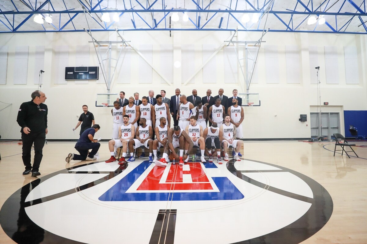 BTS: 2016-17 Clippers Team Photo Shoot | LA Clippers