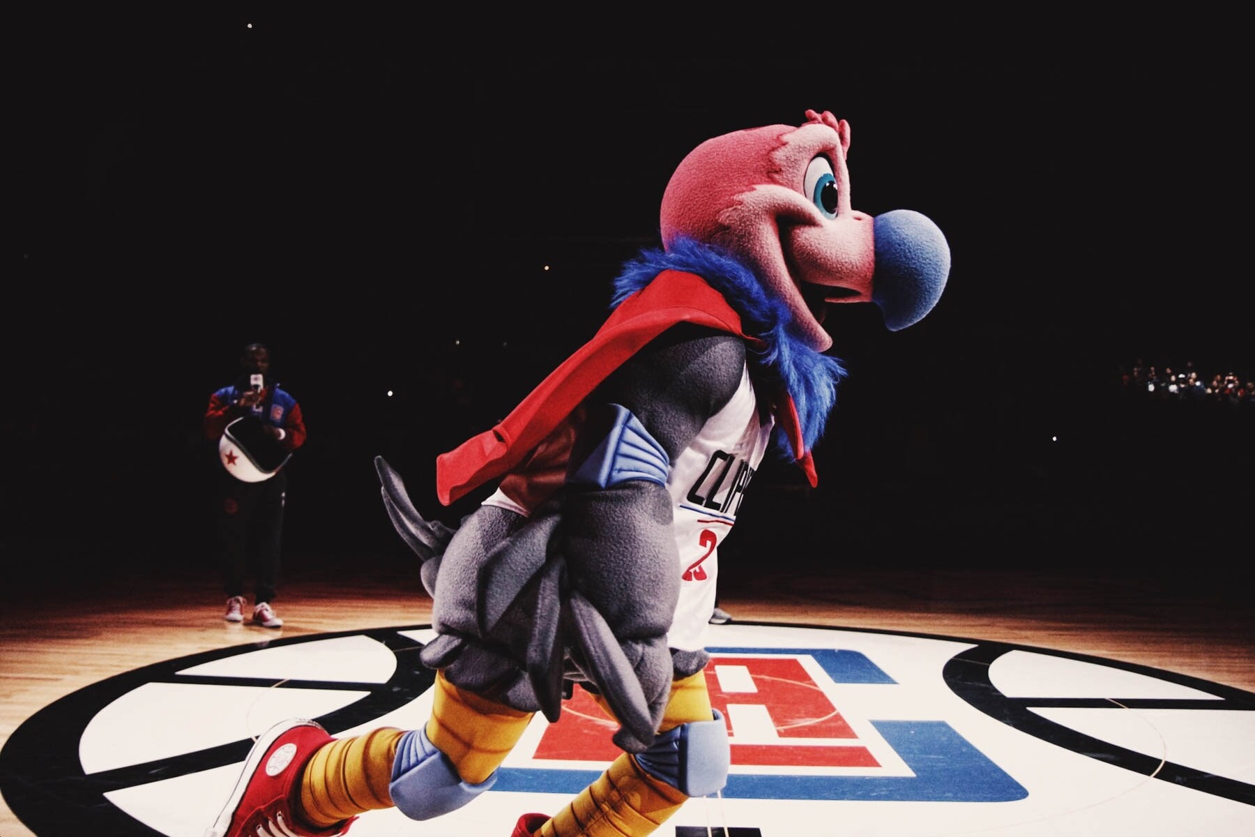 Photos: Chuck the Condor - 2/29/16 | LA Clippers