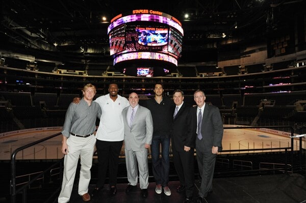 New STAPLES Center Scoreboard Unveiling - 9/22/10 | LA Clippers