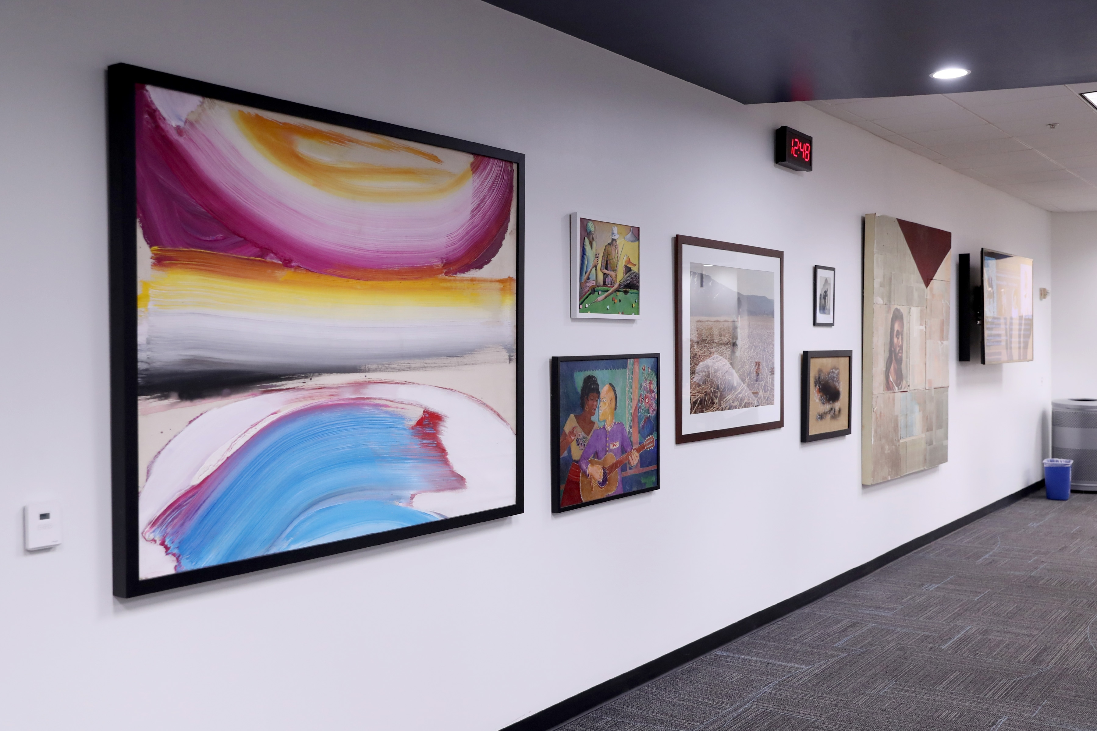 Elliot Perry showcases African-American art in Grizzlies players lounge ...