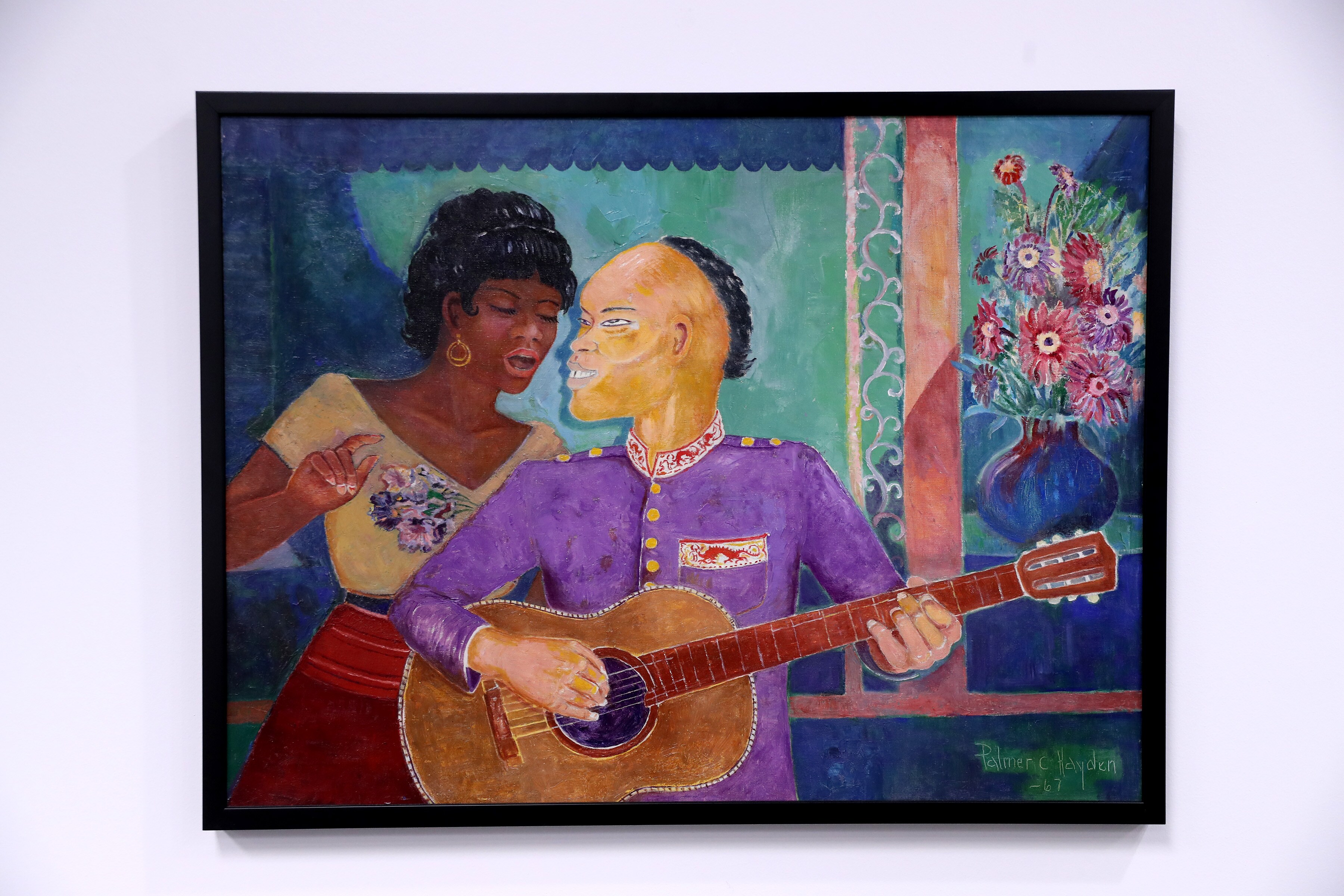 Elliot Perry showcases African-American art in Grizzlies players lounge ...