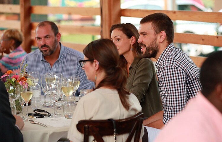 Gasol & Fizdale Greenleaf Learning Farms photos Photo Gallery | NBA.com