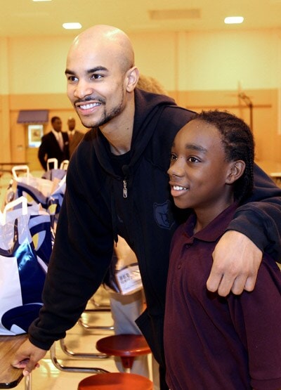 Jerryd Bayless at Douglass Optional School Photo Gallery | NBA.com