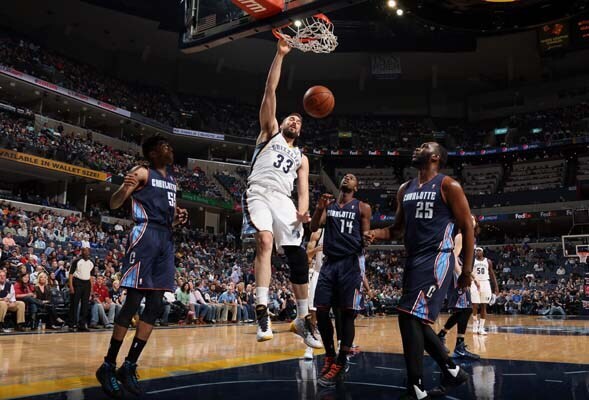 Grizzlies vs. Bobcats - 3/8/14 Photo Gallery | NBA.com