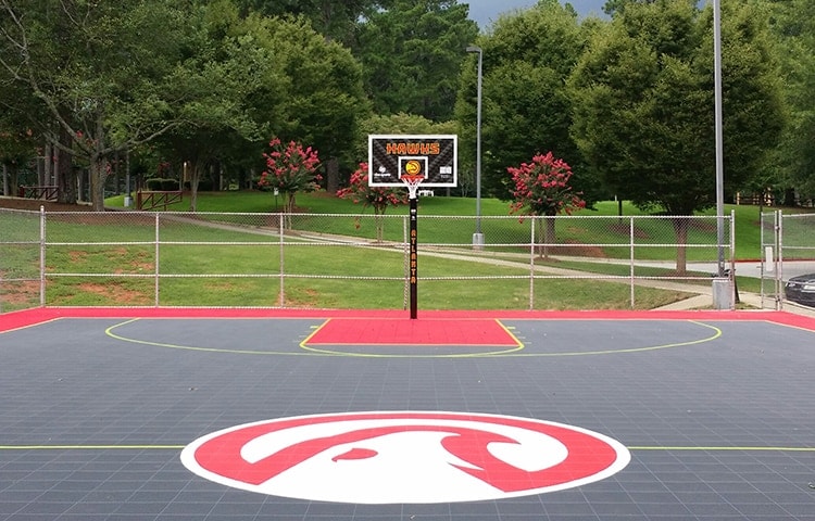 The Hawks Designed A Sweet New Court At Welcome All Park In South ...