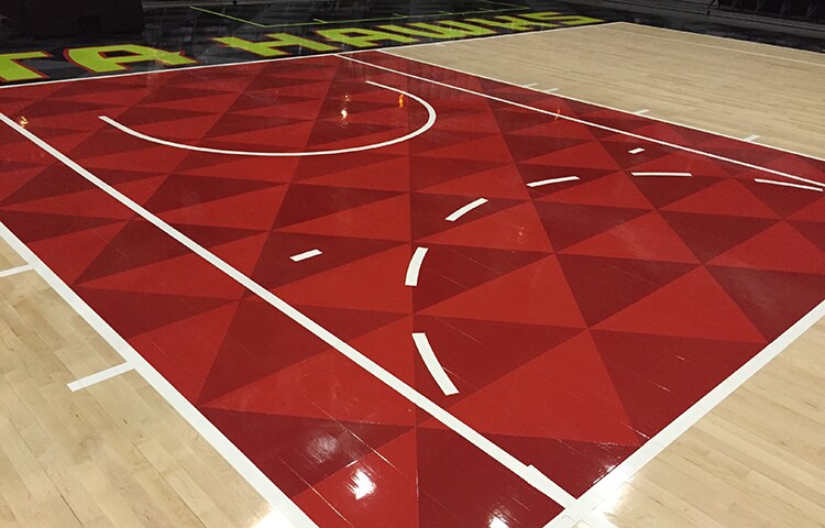 Here Are The First Photos Of The New Hawks Court | Atlanta Hawks
