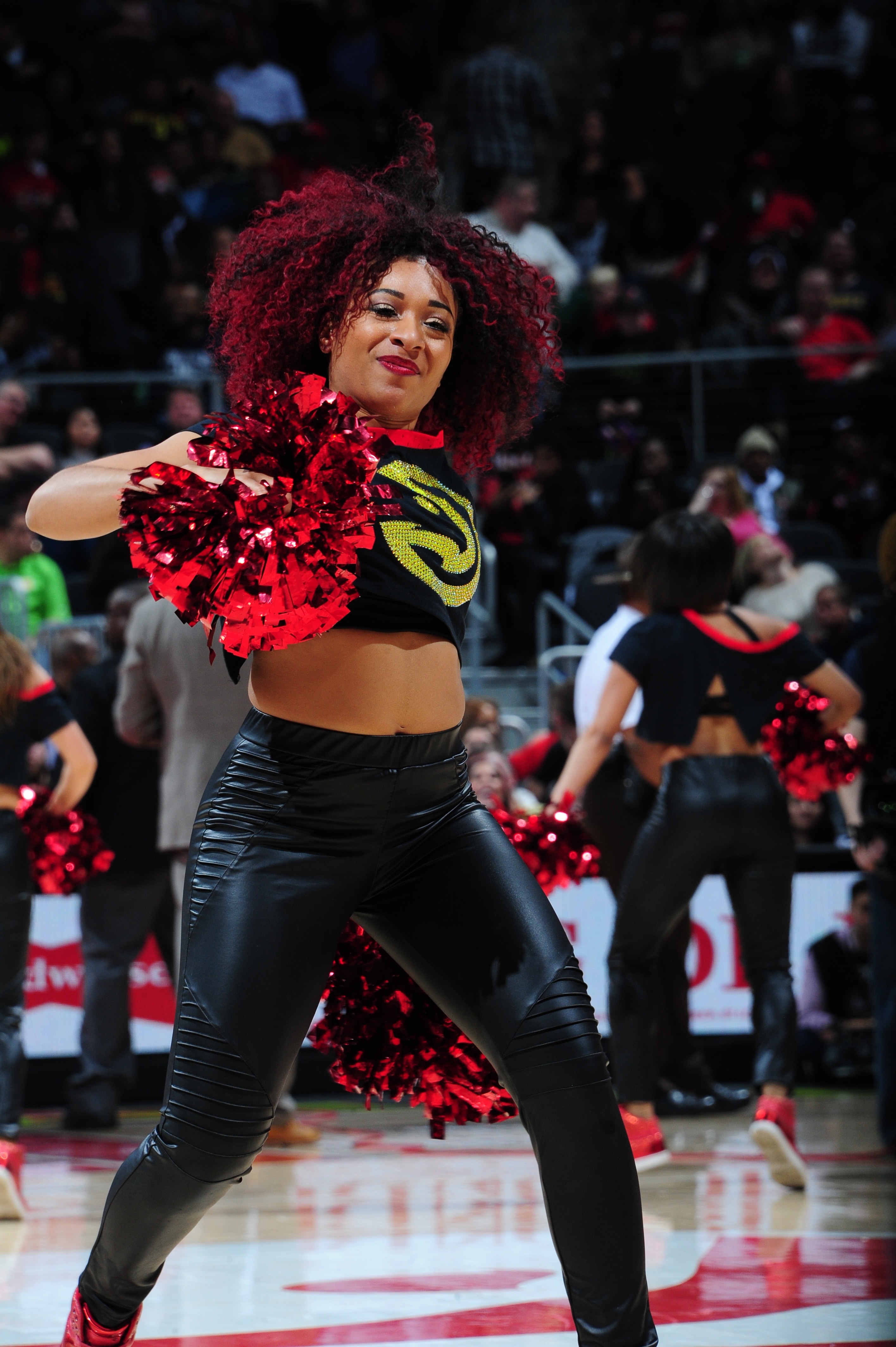 Atlanta Hawks Cheerleaders In Action This Season | Atlanta Hawks