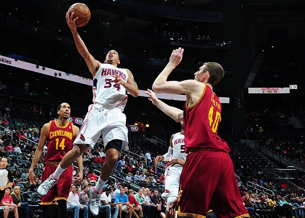 Hawks vs. Cavaliers - April 1, 2013 Photo Gallery | NBA.com