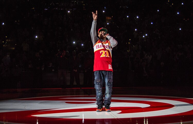 T.I. Concert Highlights the Hawks' Home Opener Photo Gallery | NBA.com
