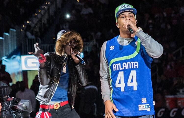 T.I. Concert Highlights the Hawks' Home Opener Photo Gallery | NBA.com