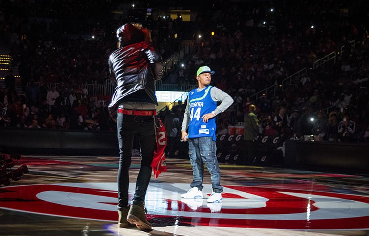 T.I. Concert Highlights the Hawks' Home Opener Photo Gallery | NBA.com