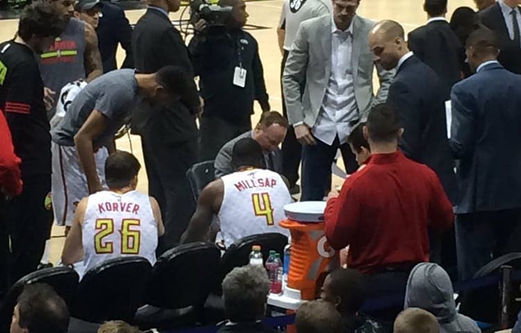 Sights And Sounds From Philips In First Game Of Spring | Atlanta Hawks