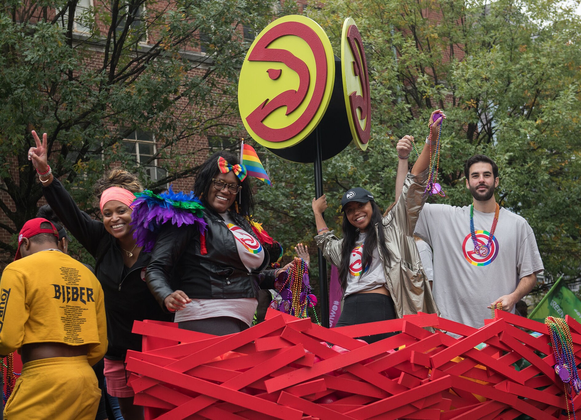 Hawks Participate in 49th Annual Atlanta Pride Parade Photo Gallery ...