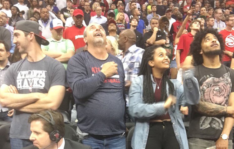 Hawks Fans Absorb Big Win | Atlanta Hawks