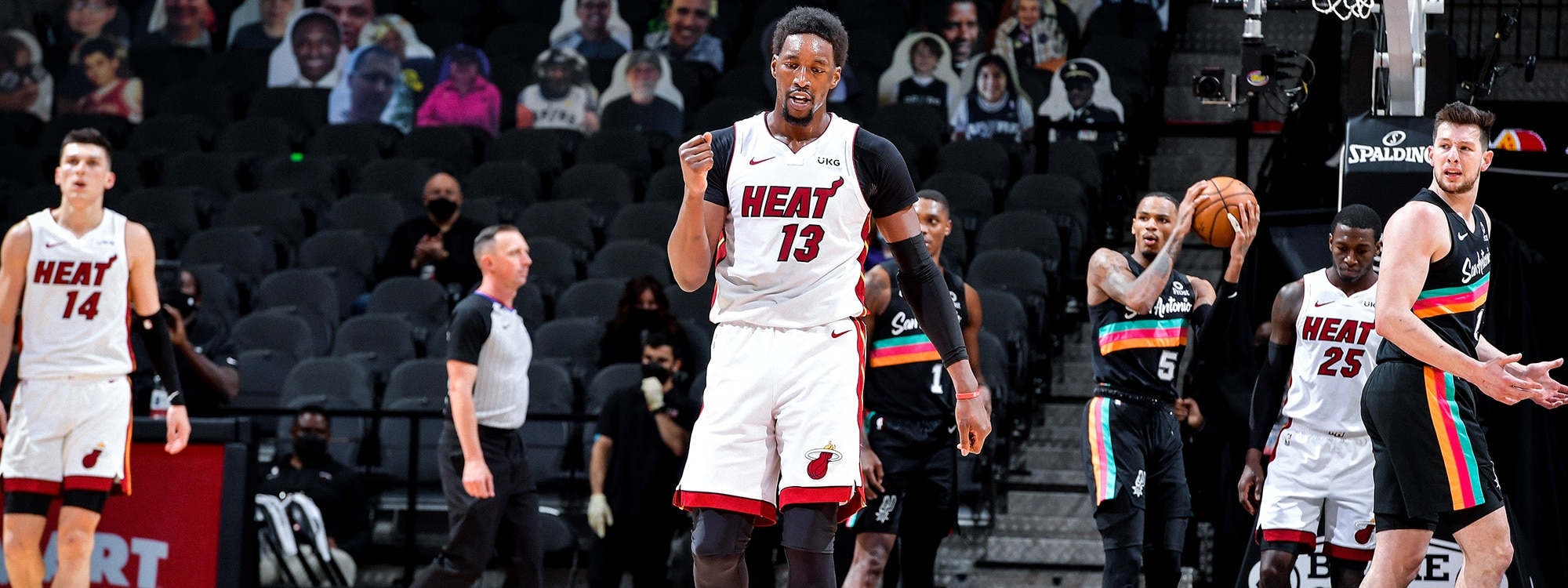 HEAT Blow Out Spurs 107-87 For Third Straight Win | Miami Heat